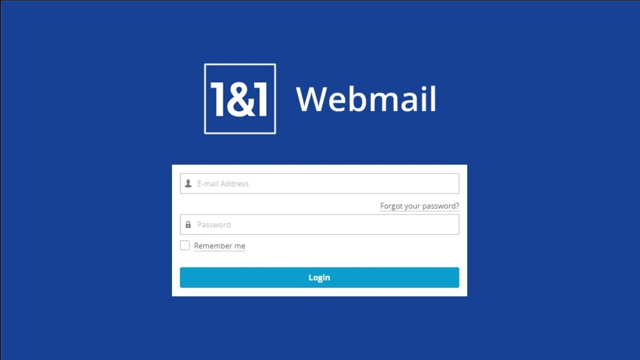 1and1 Webmail : tout savoir sur la messagerie de 1&1 IONOS - Telecom News