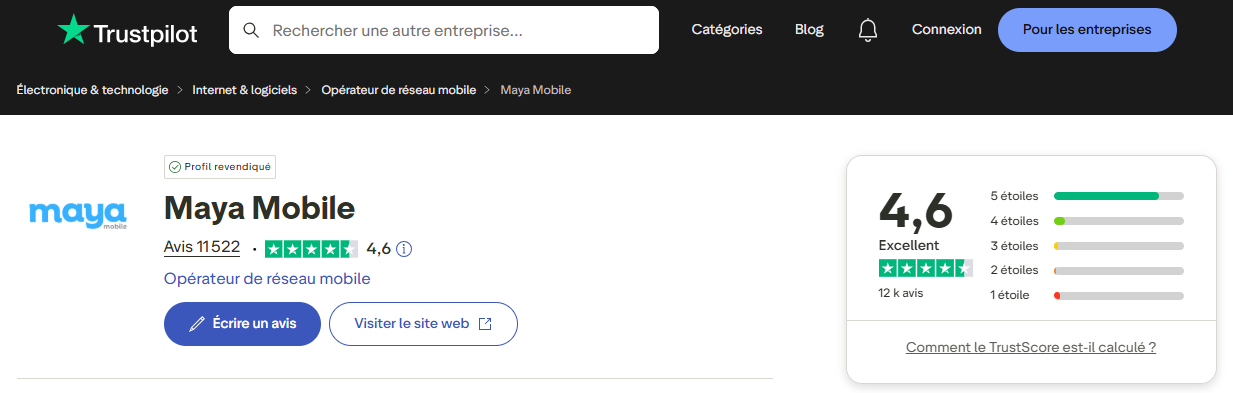 Avis Maya Mobile : une eSIM vraiment fiable ? [2026]